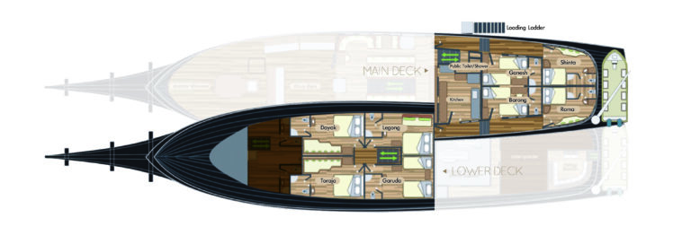 Arenui the Boutique Liveaboard - Luxury Dive Liveaboard, Indonesian ...
